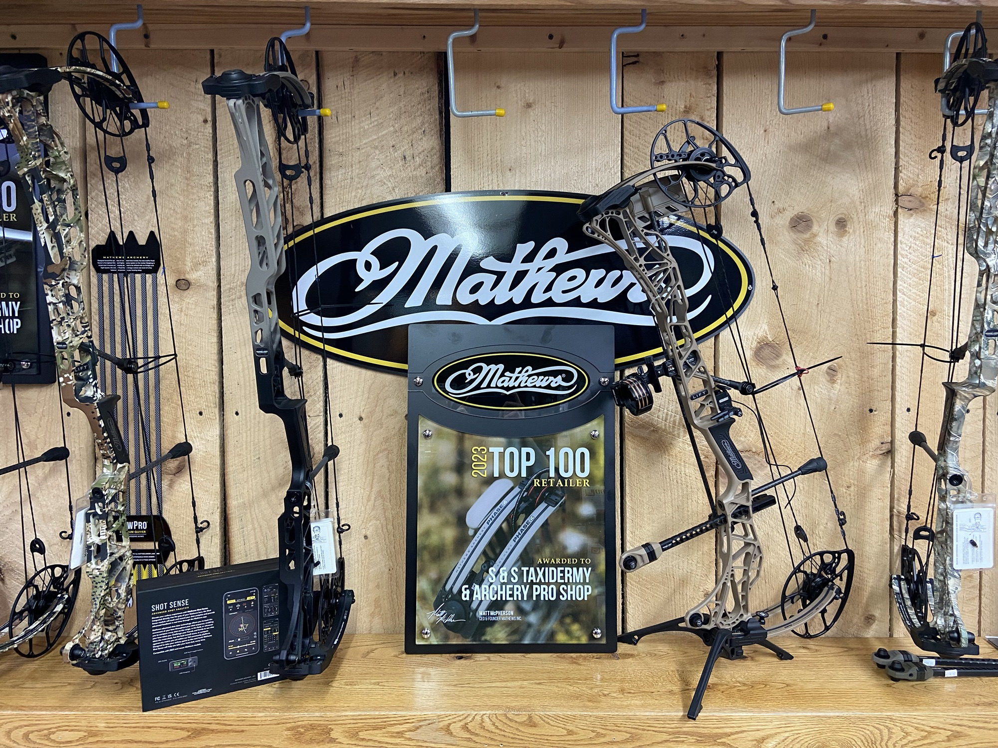 We Are A Mathews Top 100 retailer! – S&S Taxidermy and Archery Pro Shop ...