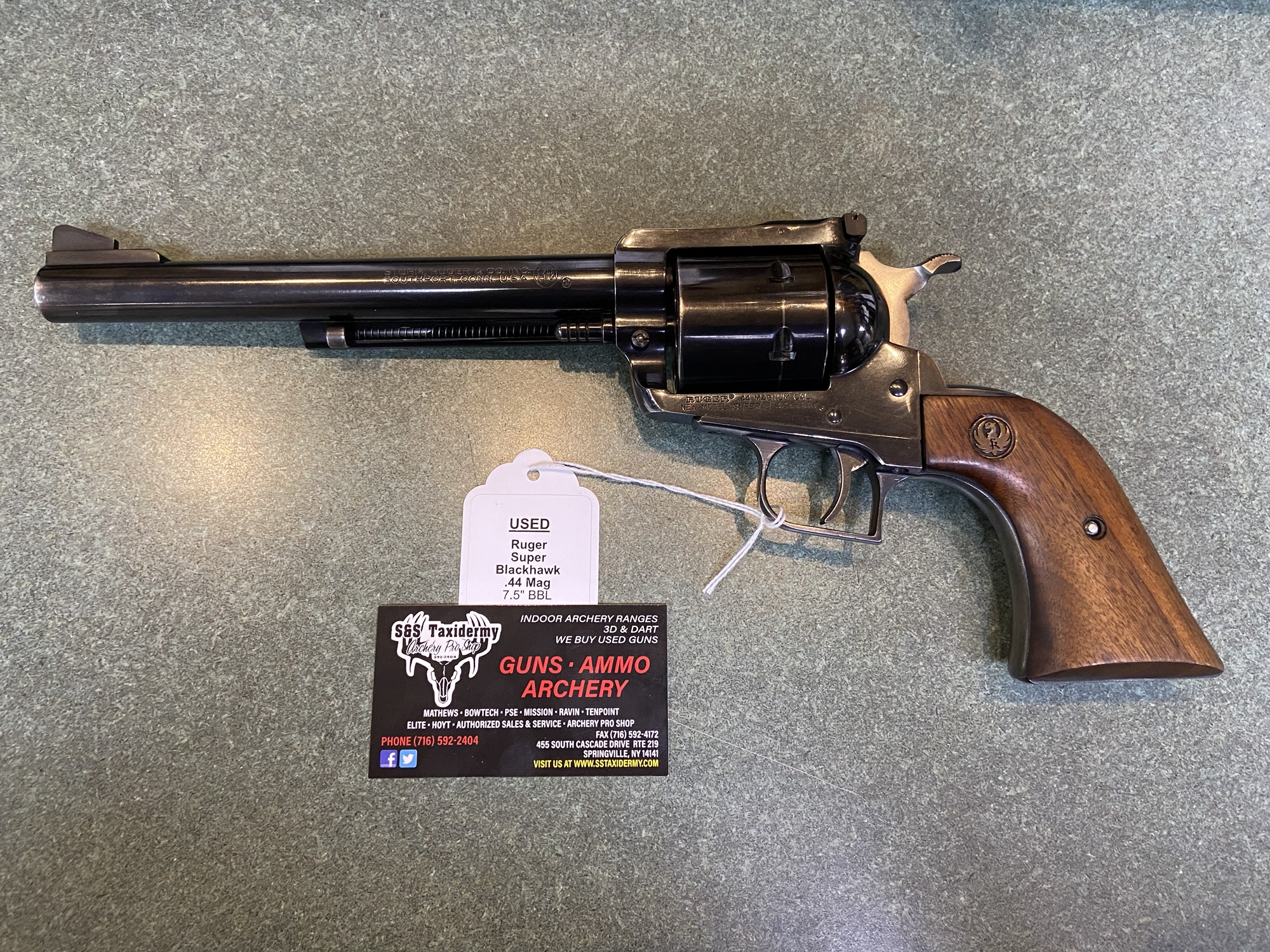 Revolvers – S&S Taxidermy and Archery Pro Shop LLC.