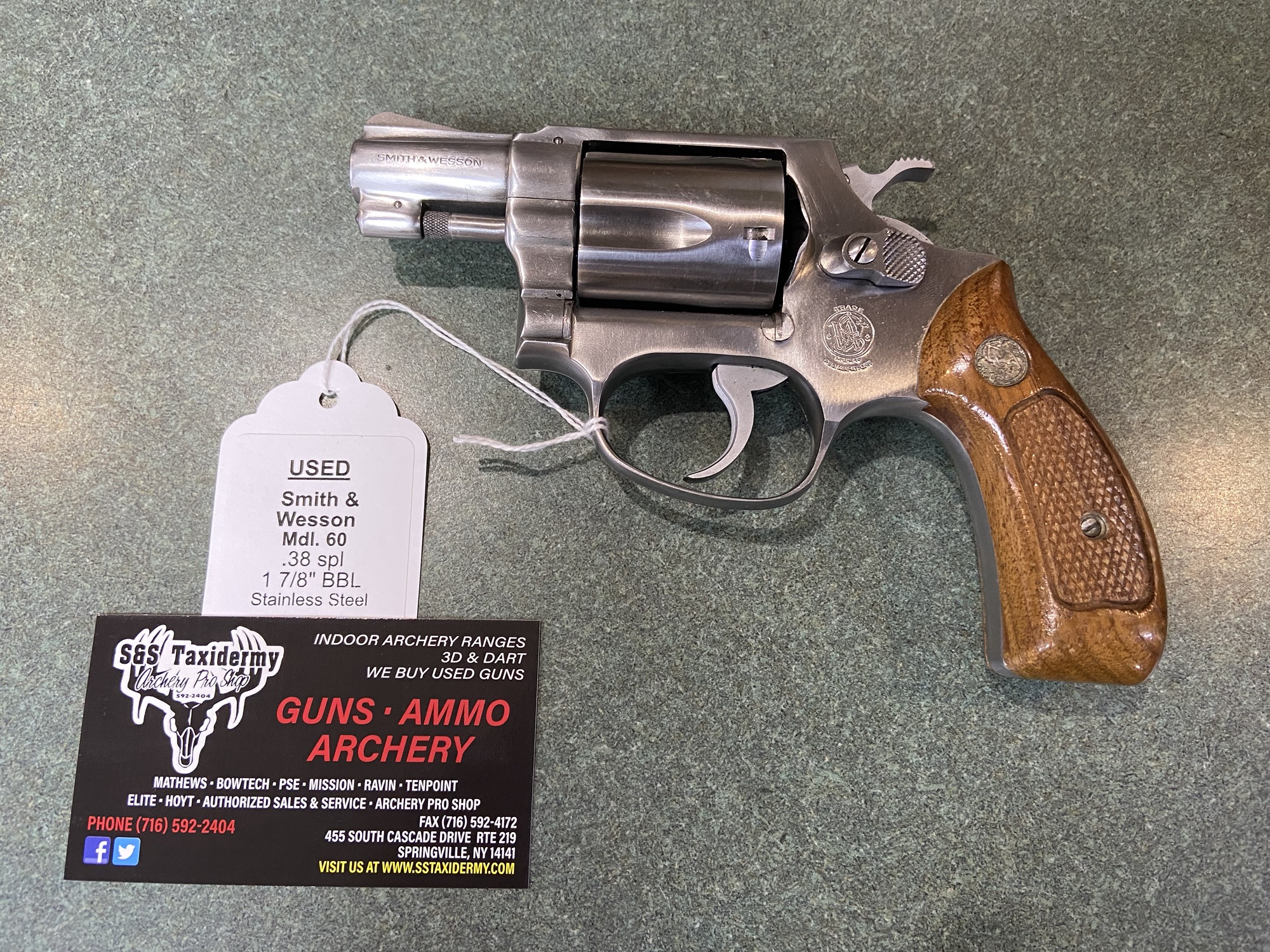 Revolvers – S&S Taxidermy and Archery Pro Shop LLC.