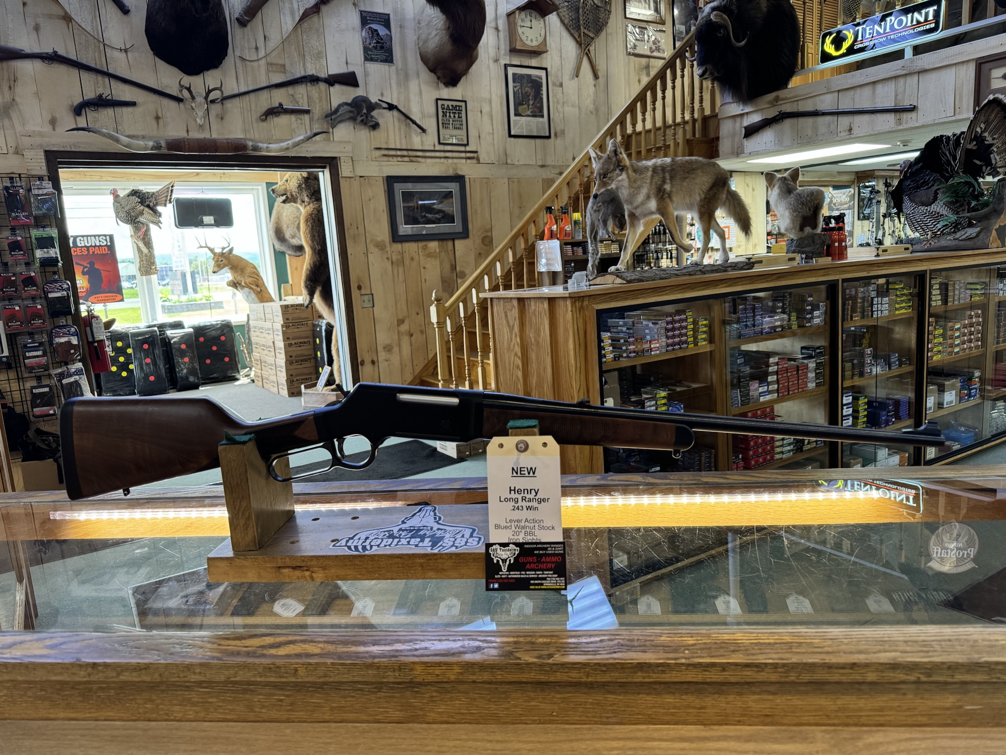 Wow! Check out this Henry Long Ranger .243 Win.! – S&S Taxidermy and ...