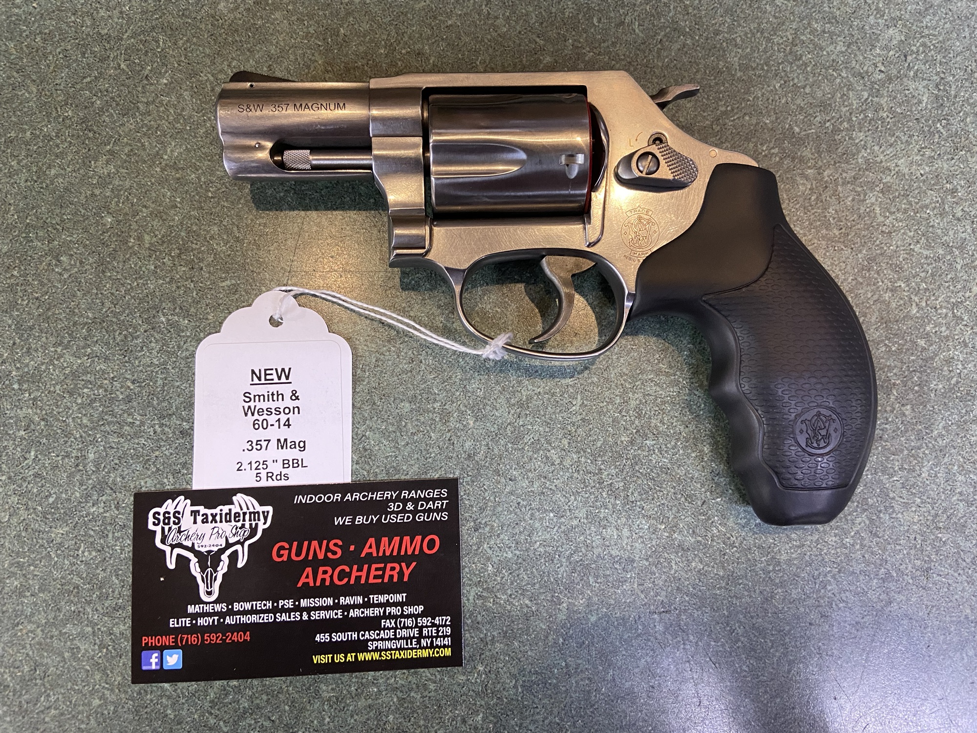 Revolvers – S&S Taxidermy and Archery Pro Shop LLC.