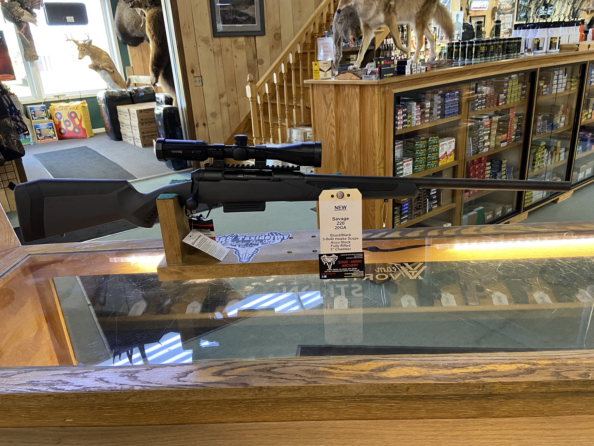 Two Savage 220 Slug Guns are NOW available! – S&S Taxidermy and Archery ...