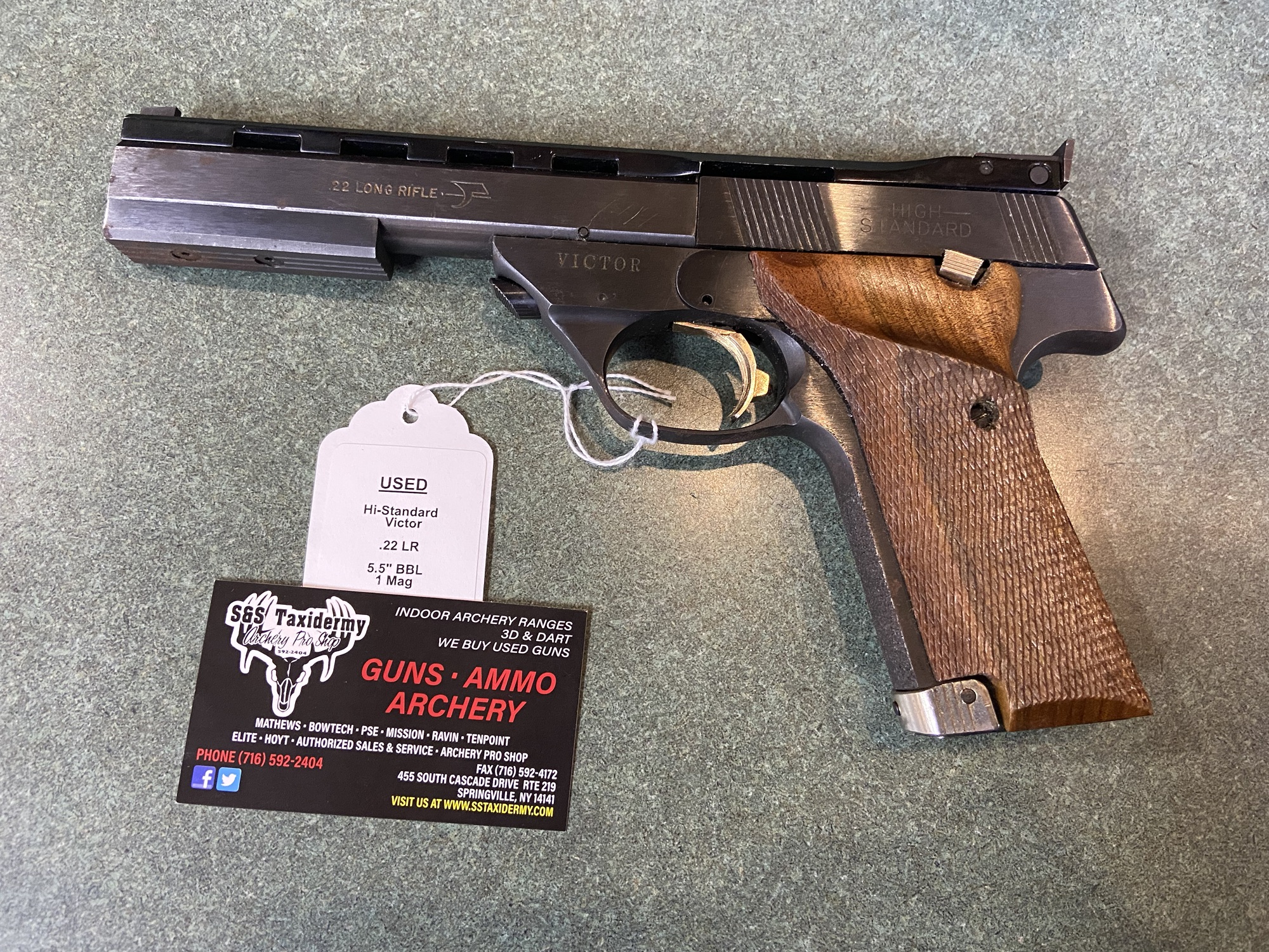 A nice selection of used pistols came in. A Ruger LCP, Ruger P87 and a ...