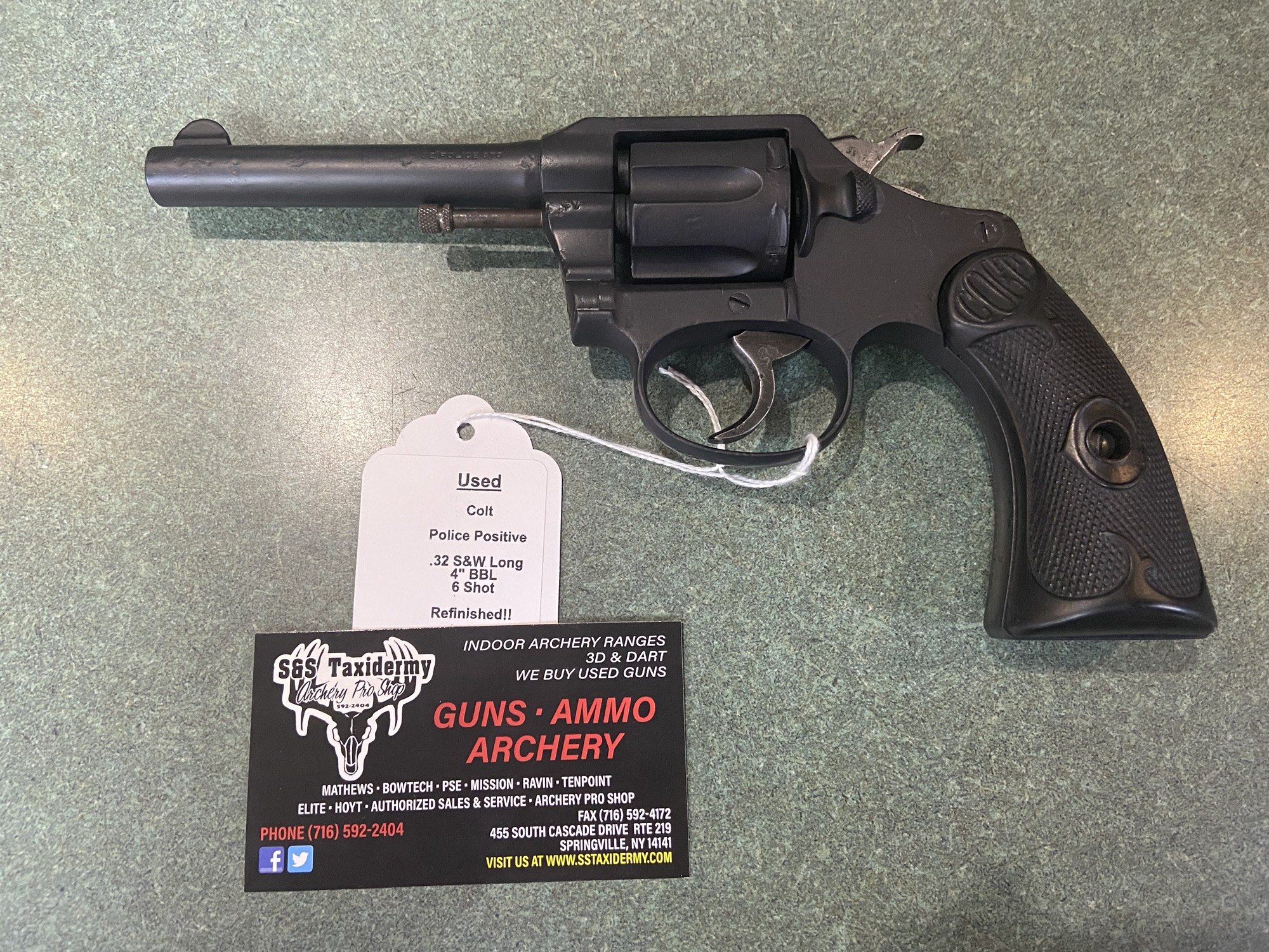 Revolvers – S&S Taxidermy and Archery Pro Shop LLC.