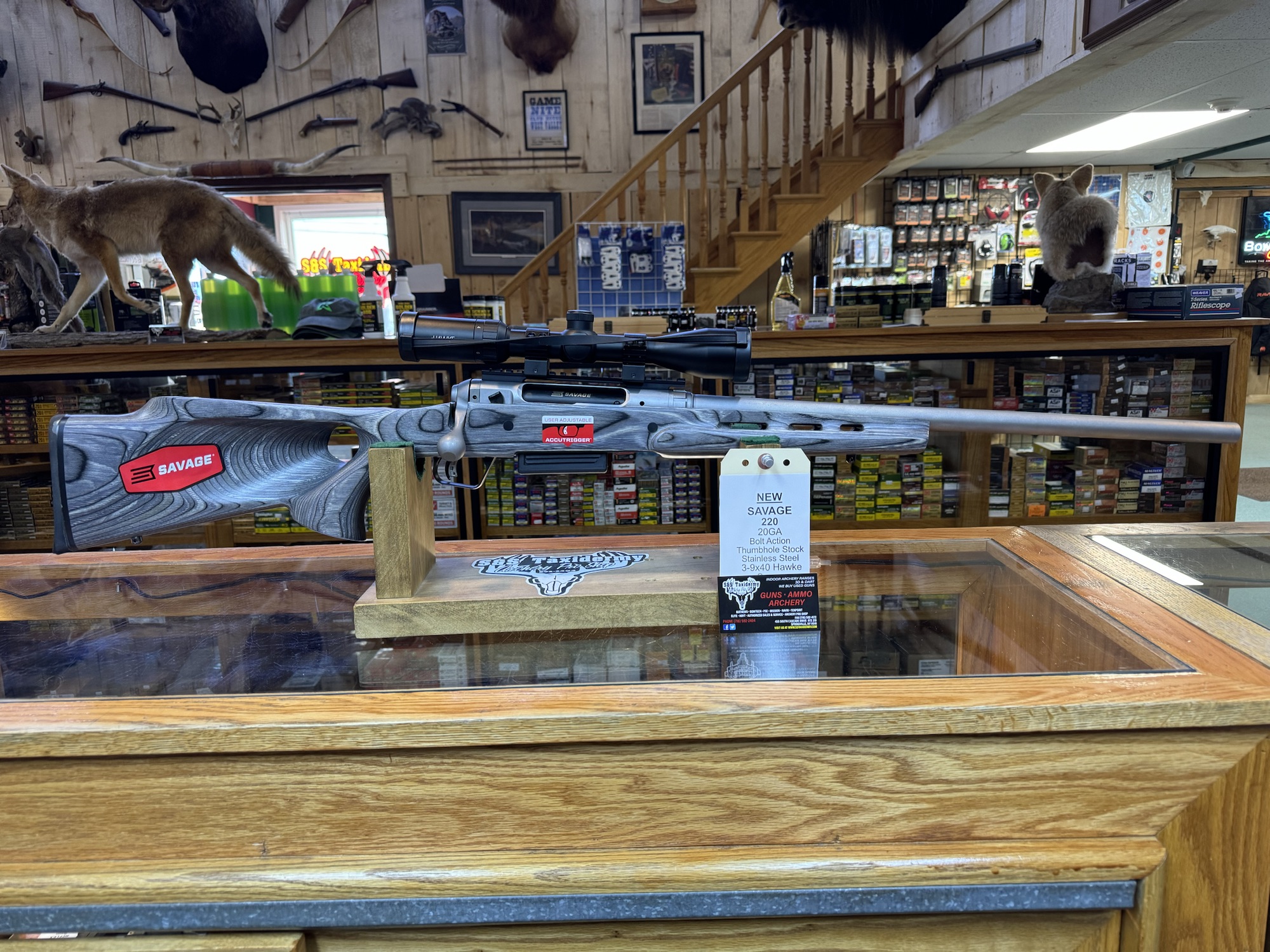 A load of Savage 220 Slug Guns are back IN STOCK! – S&S Taxidermy and ...