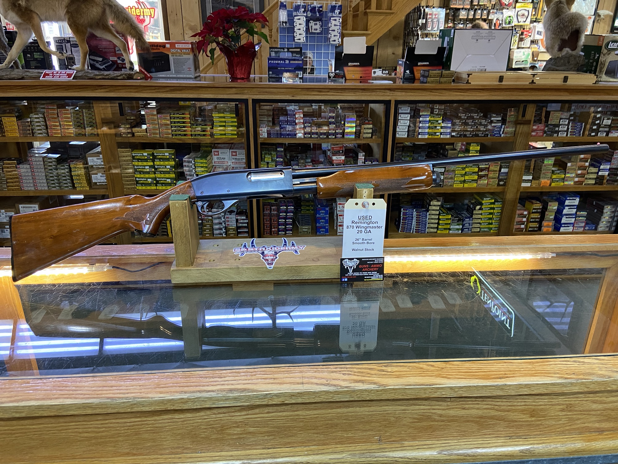 Just took in ANOTHER Remington 870 Wingmaster 20ga! – S&S Taxidermy and ...