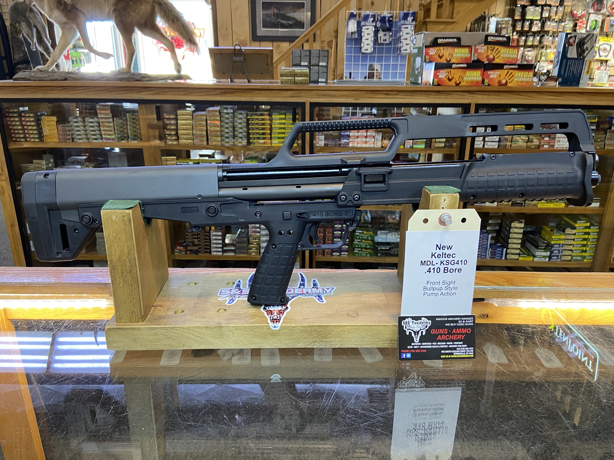 A Kel-Tec KSG .410 is now IN STOCK! – S&S Taxidermy and Archery Pro ...