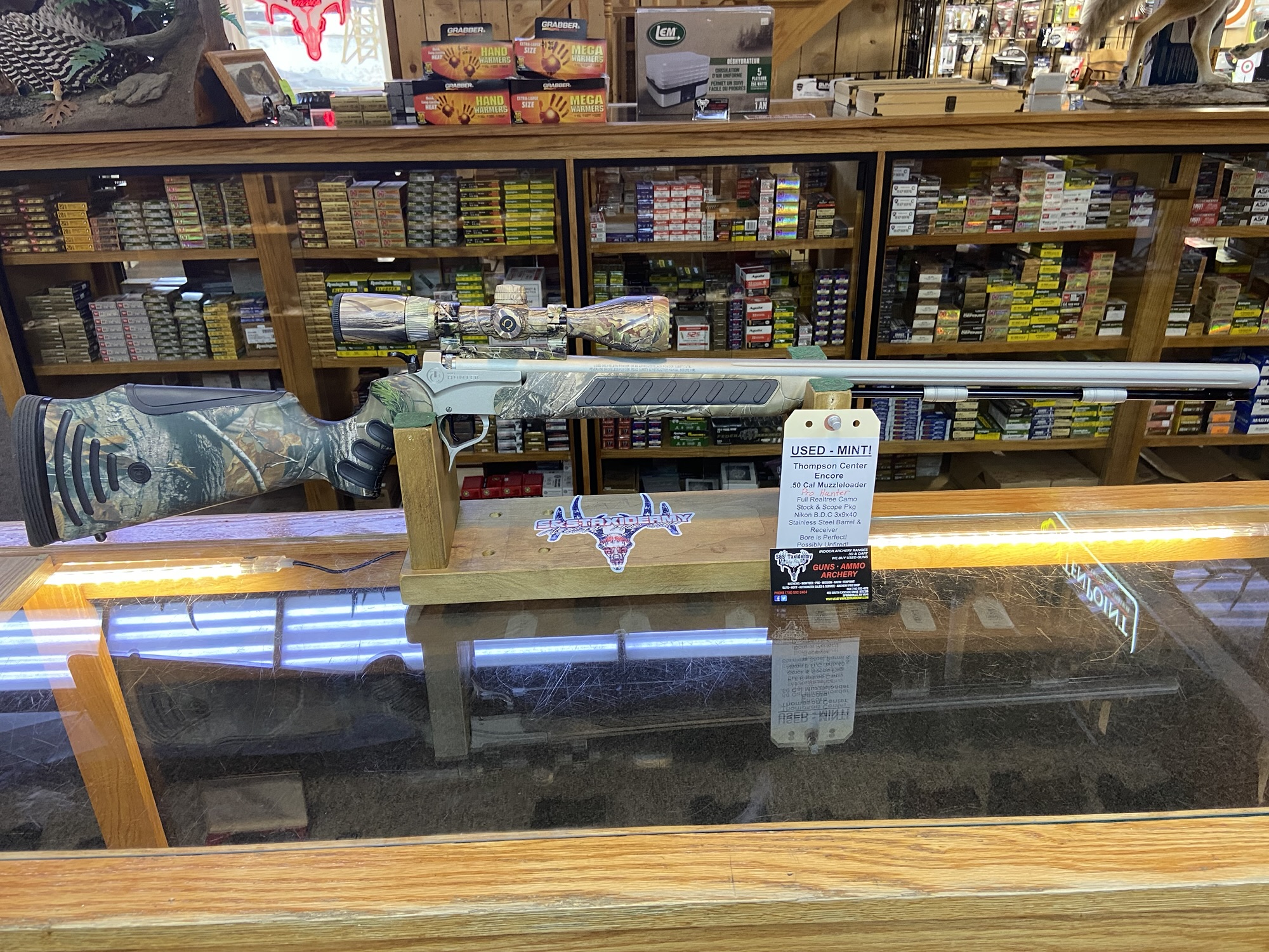 💥 A MINT CONDITION Thompson Center Encore Pro Hunter 50 Cal. is now IN ...