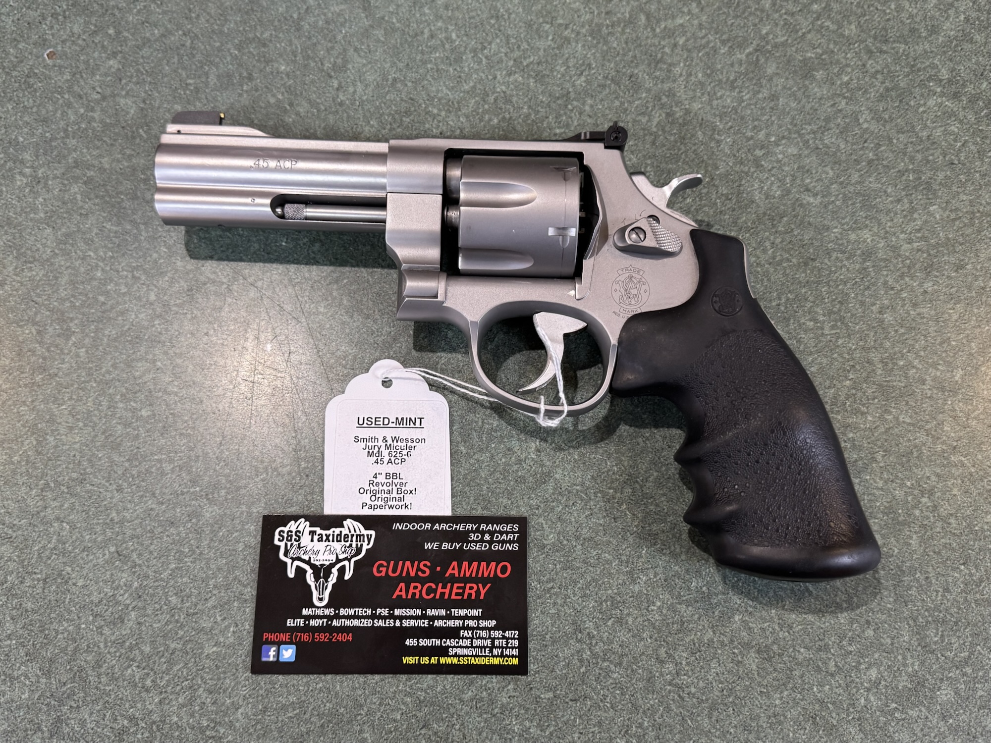 Wow! Check out this Smith & Wesson 45 Auto REVOLVER and the Smith ...