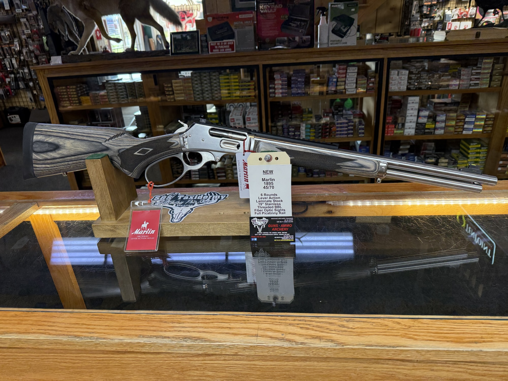 WOW! A Stainless Marlin 1895 and the BRAND NEW Dark Series Marlin 1895 ...