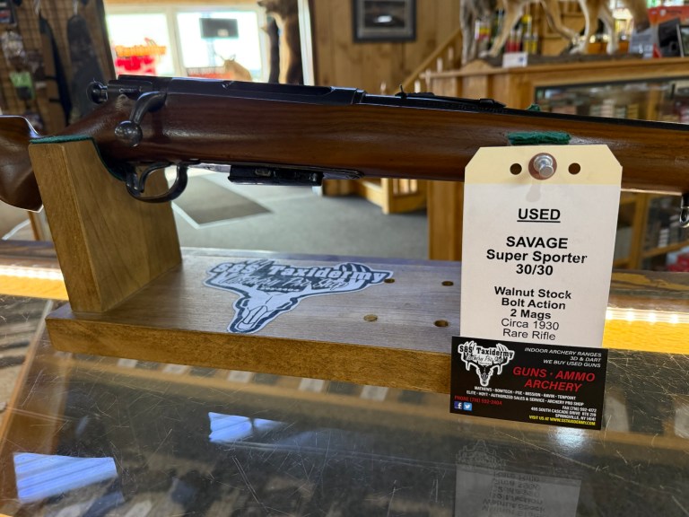 A Savage Super Sporter 30-30 BOLT ACTION is now IN STOCK! – S&S ...