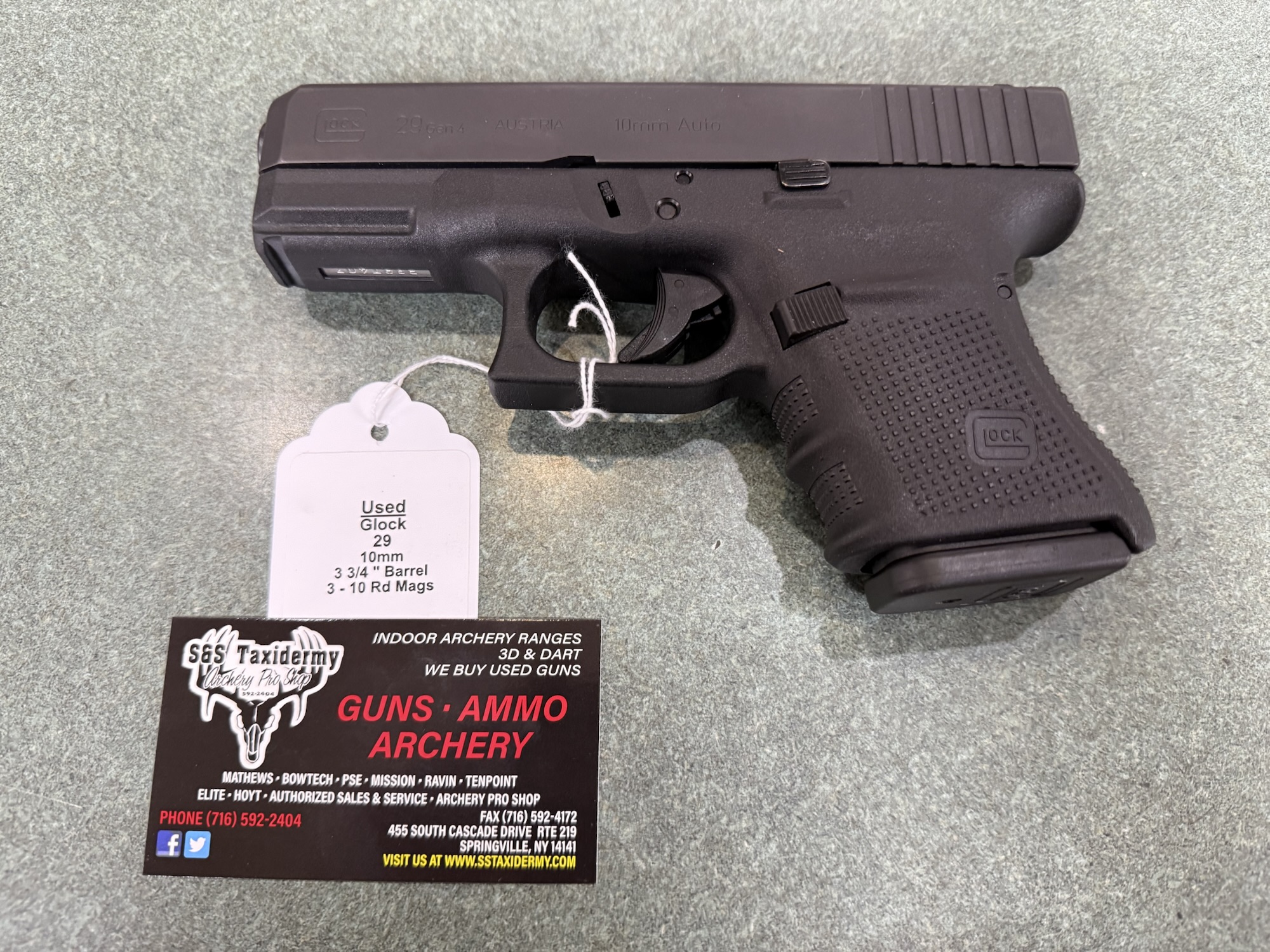 Just took in a NAA 22 Mag/Lr and a Glock 29 in 10mm! – S&S Taxidermy ...