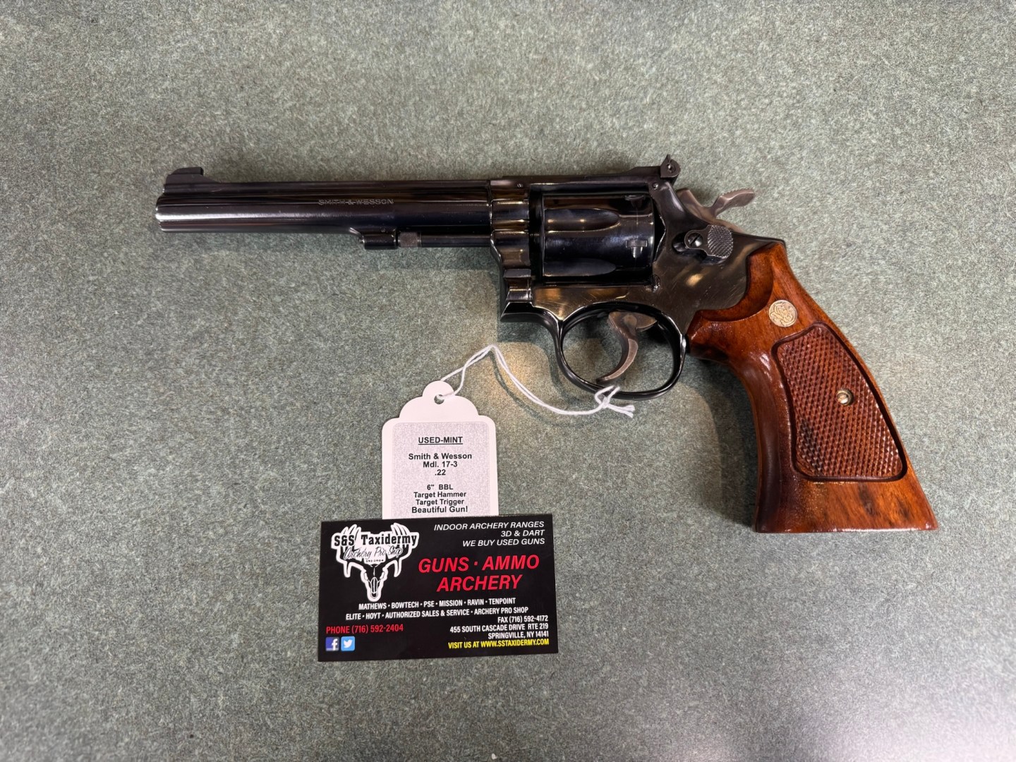 Revolvers – S&S Taxidermy and Archery Pro Shop LLC.