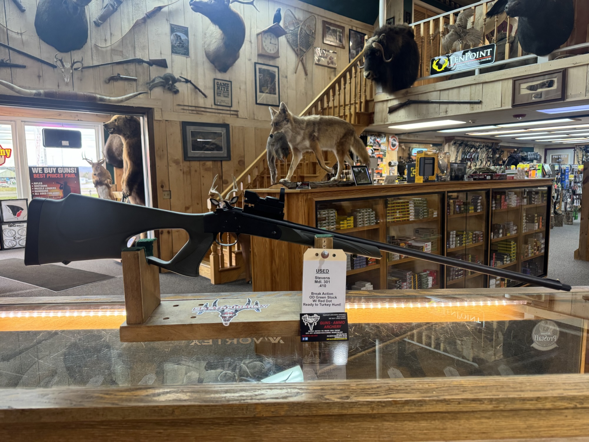 Stevens 301 Turkey .410ga Shotguns are IN STOCK! – S&S Taxidermy and ...