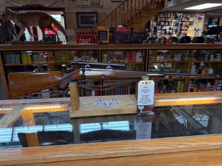 Wow! Not on but TWO Winchester Model 52B .22 LR Rifles! – S&S Taxidermy ...